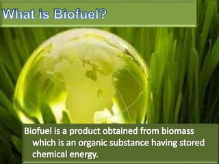 Biofuel | PPTX