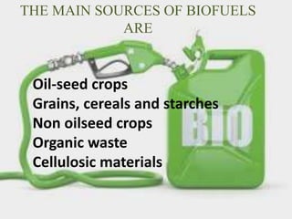 Biofuel | PPTX