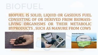 Biofuel | PPTX