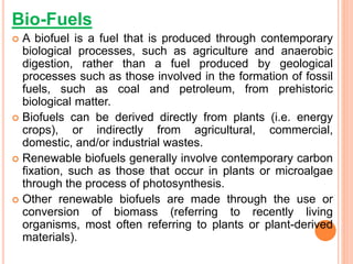 Biofuel | PPTX