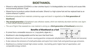 Biofuel as a bioresource | PPT