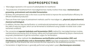Biofuel as a bioresource | PPT