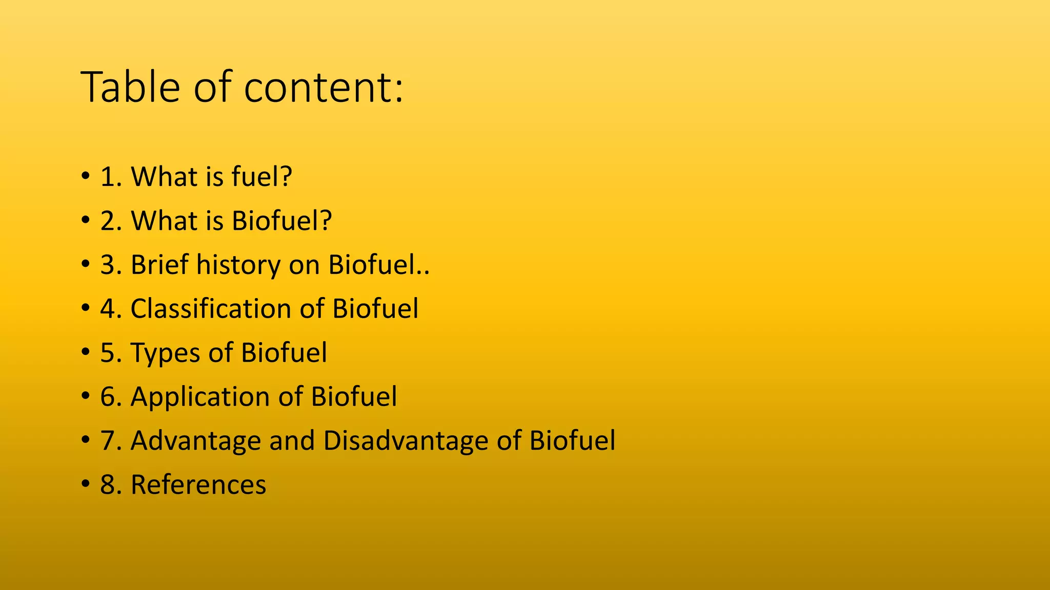 Biofuel | PDF