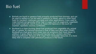 Biofuel from Algae for future use (Lipid extraction) | PPTX