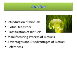 Biofuel presentation org | PPTX
