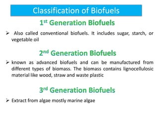 Biofuel presentation org | PPTX
