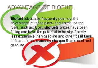 Bio fuel production | PPT