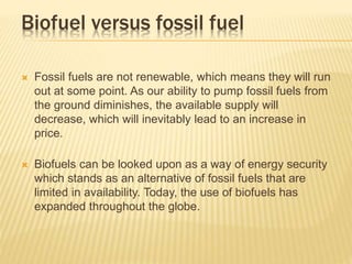 Biofuels | PPTX