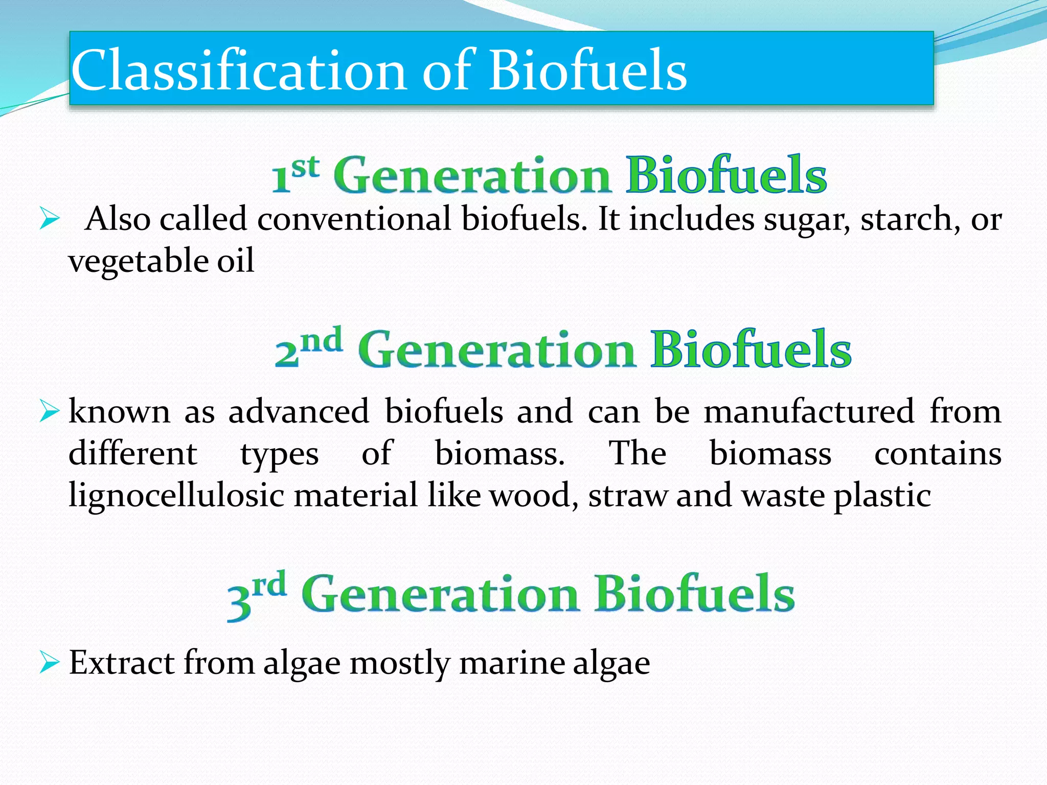 Biofuels | PPTX