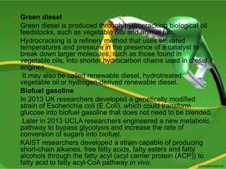 Bio fuels | PPTX