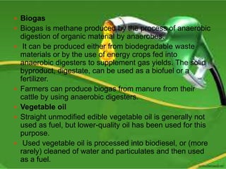 Bio fuels | PPTX