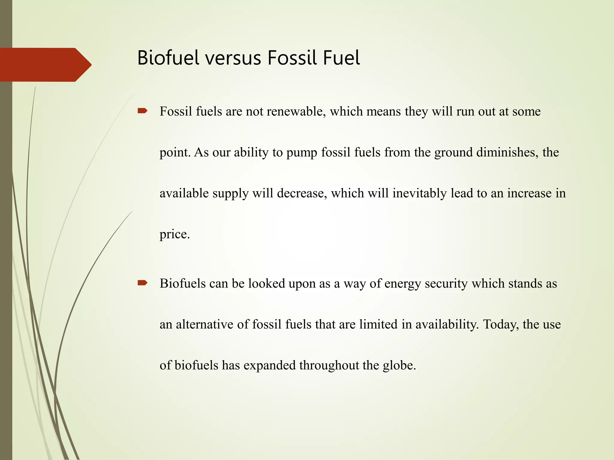 biofuels.pptx | Agriculture | Industries