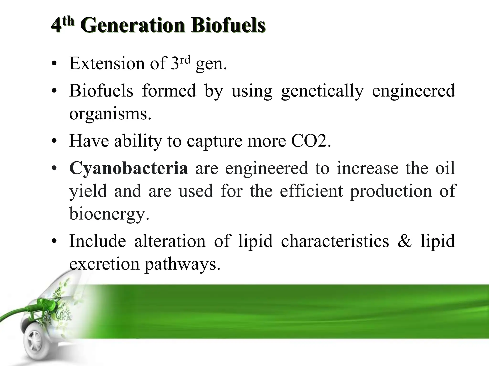 Biofuels, Their Types, Their Classification | PPTX