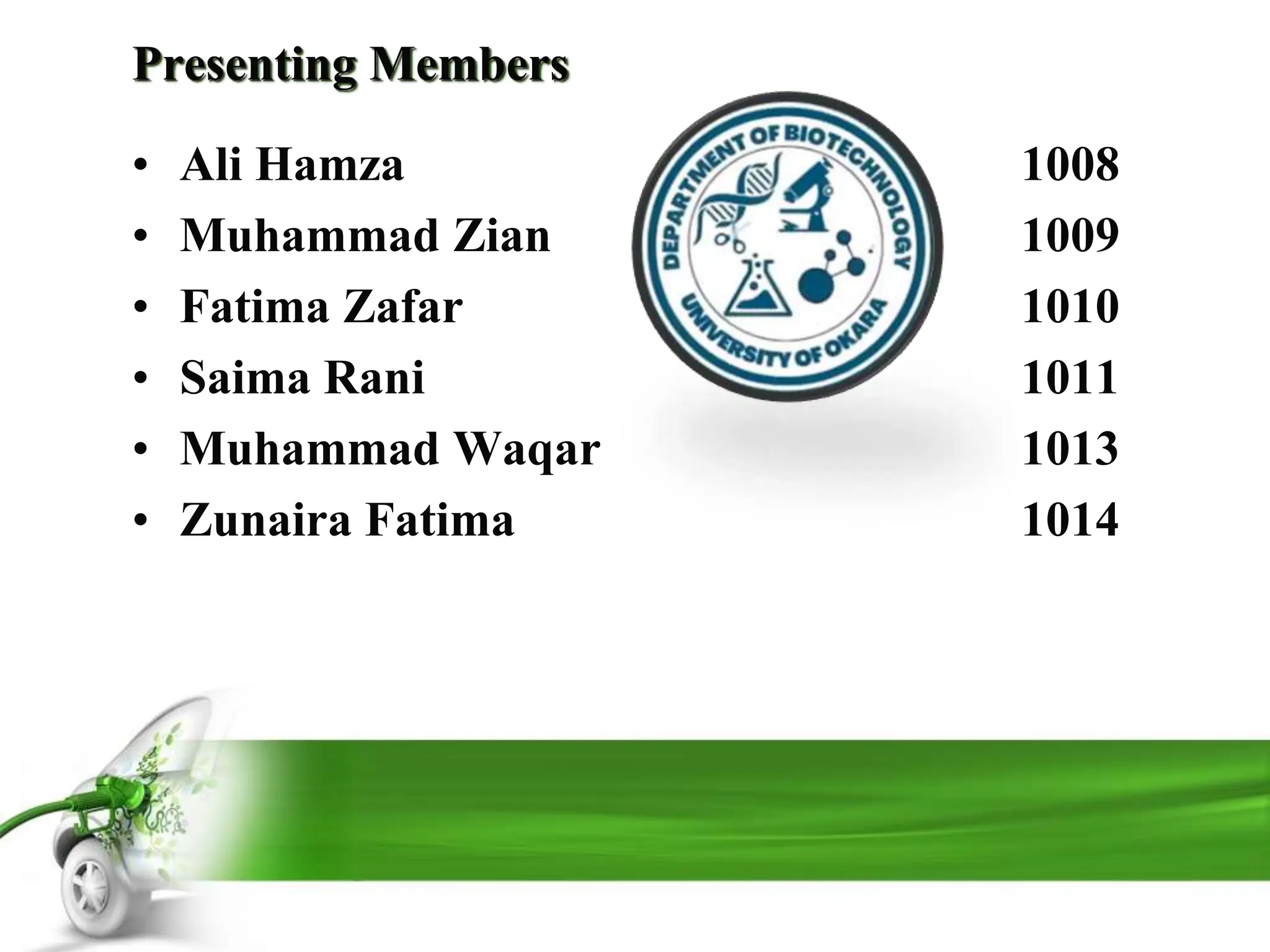 Biofuels, Their Types, Their Classification | PPTX
