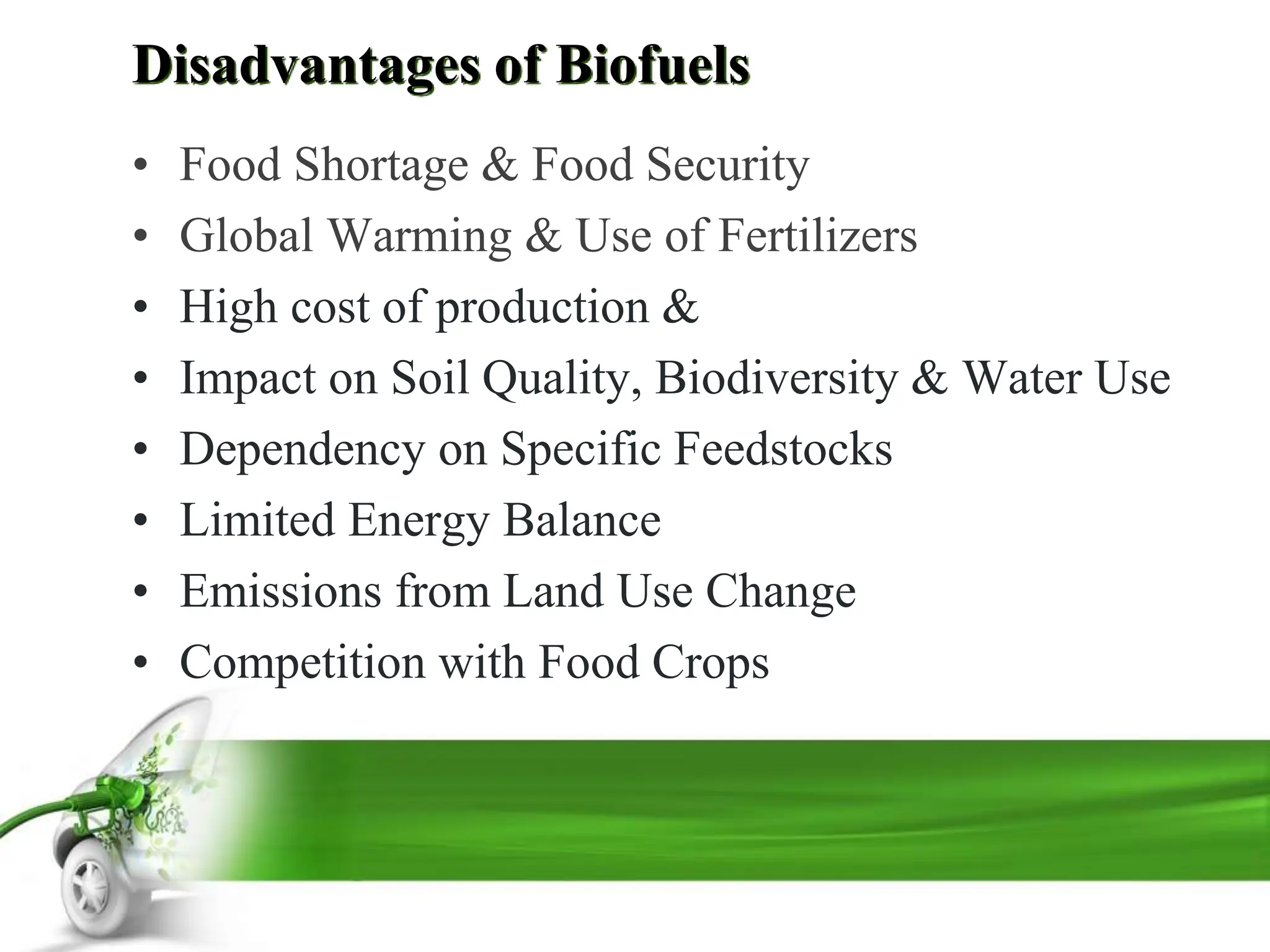 Biofuels, Their Types, Their Classification | PPTX