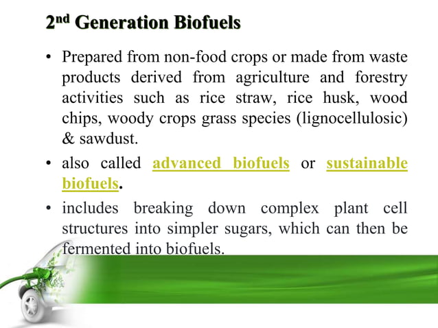 Biofuels, Their Types, Their Classification | PPTX | Agriculture ...
