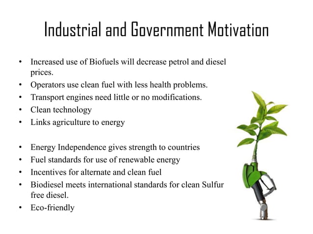 Biofuels | PPTX | Agriculture | Industries