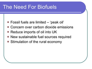 Biofuels Science Cafe main presentation 2008 | PPT