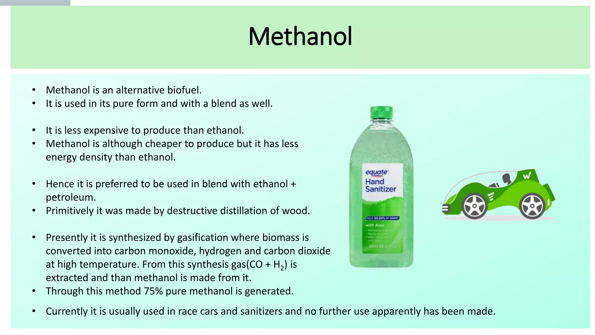 Bio fuels, production and limitations | PPSX