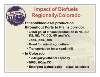 Bio-fuels and Colorado Farm Bureau | PDF