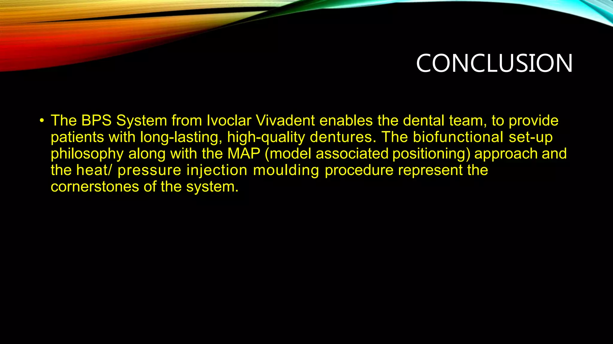 Biofunctional prosthesis system complete denture | PPTX