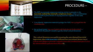 Biofunctional prosthesis system complete denture | PPTX