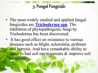 Biofungicide by vimalpriyasubramanian | PPTX