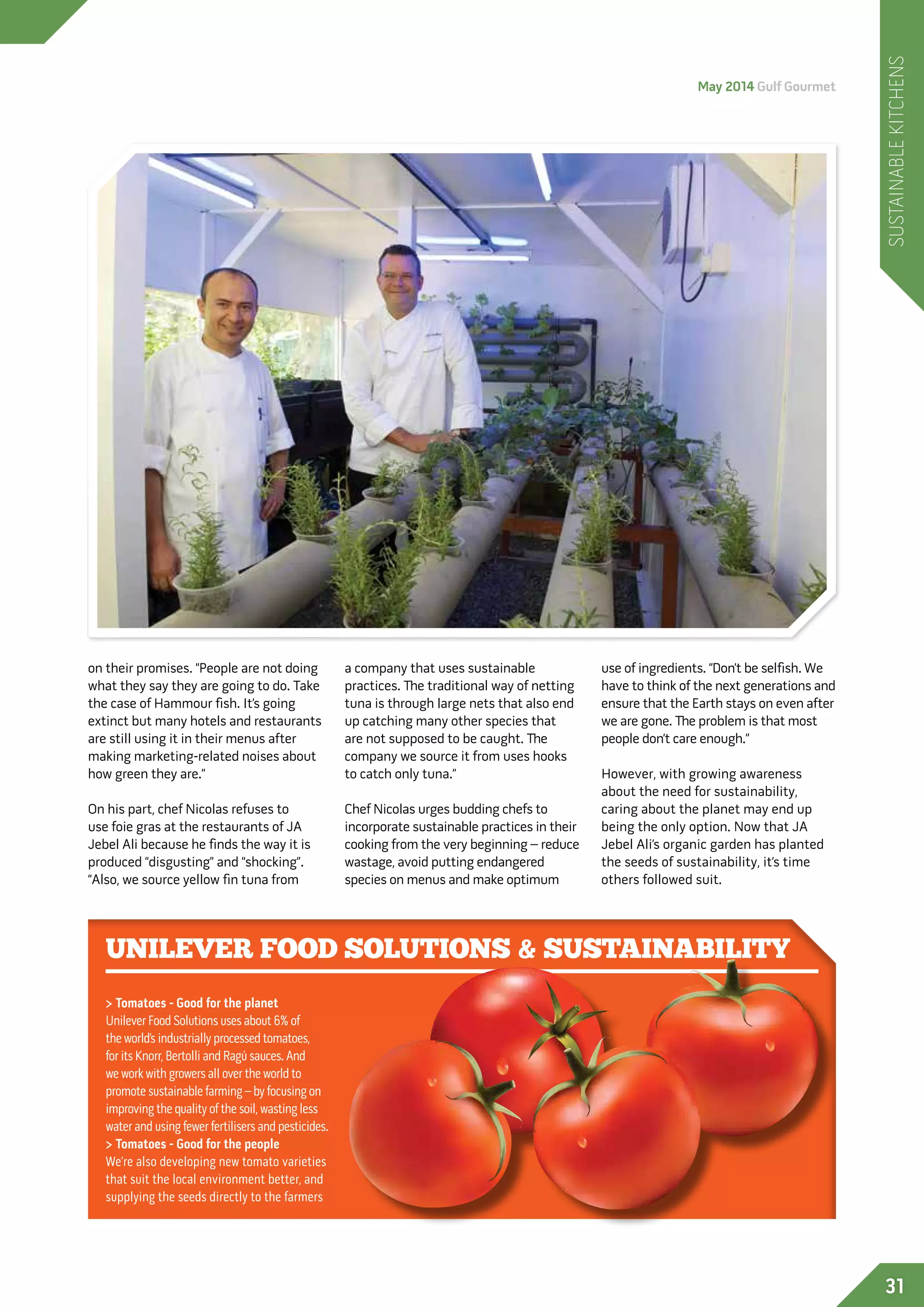 Earthy Garden of Eden: Bio-Gardening at the JA Jebel Ali Golf Resort | PDF