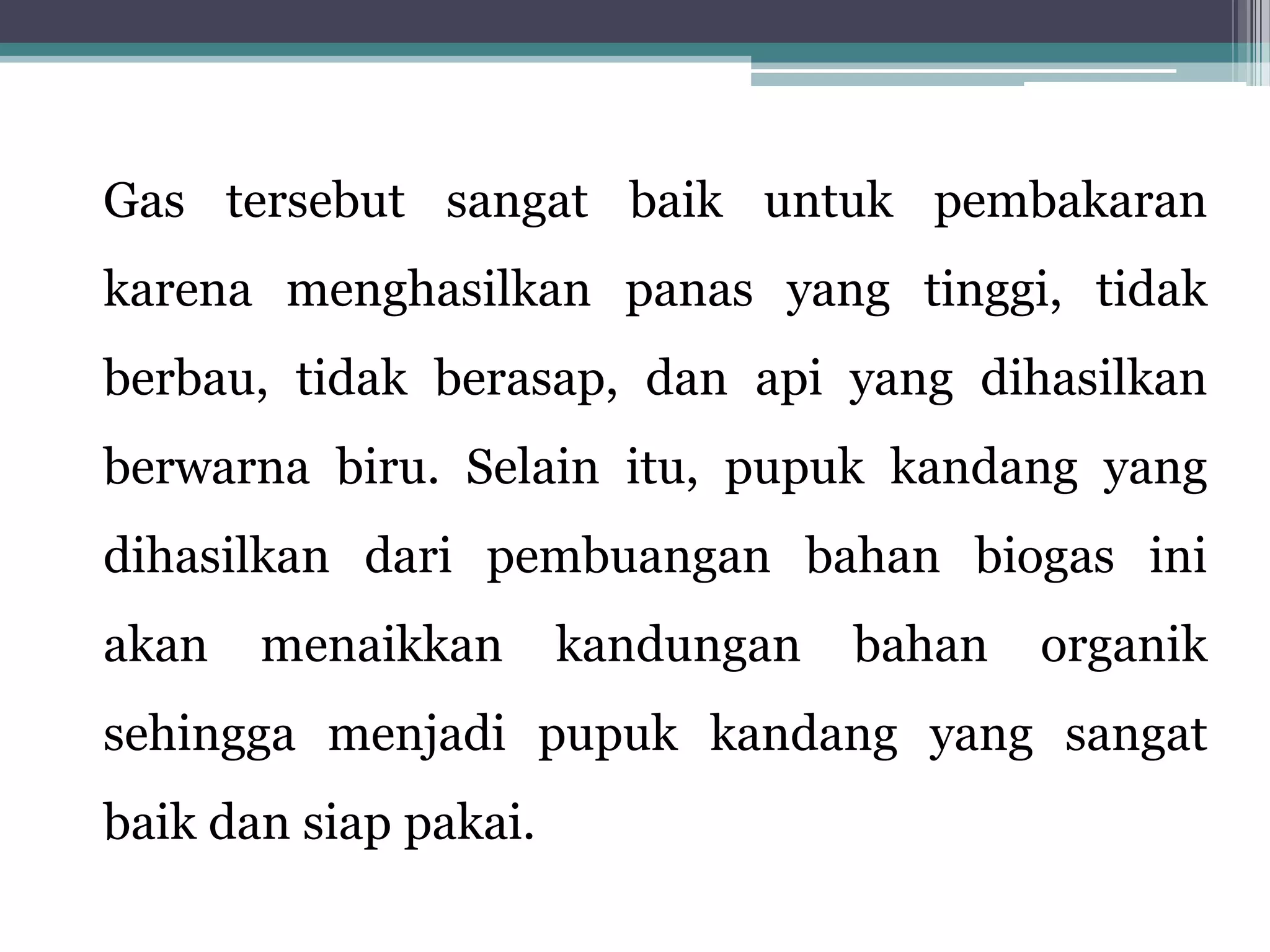 Biogas | PPTX