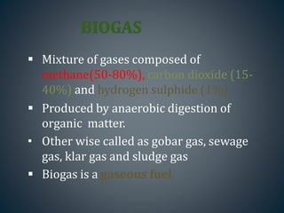 Biogas | PPT