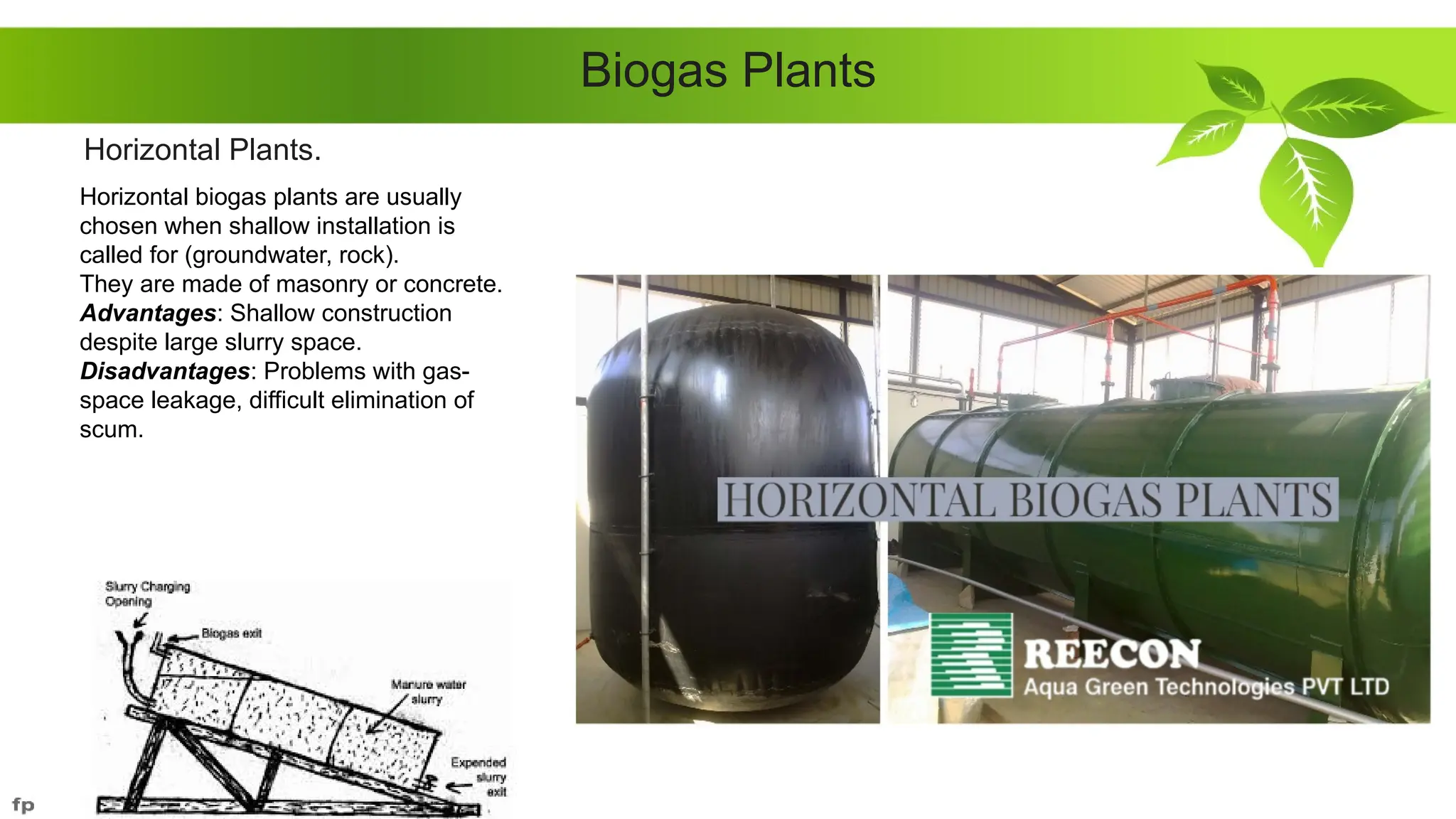 Biogas plant types and uses, processing food waste .. waste to energy ...