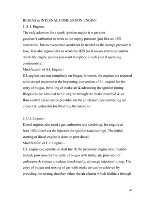 Biogas notes | PDF