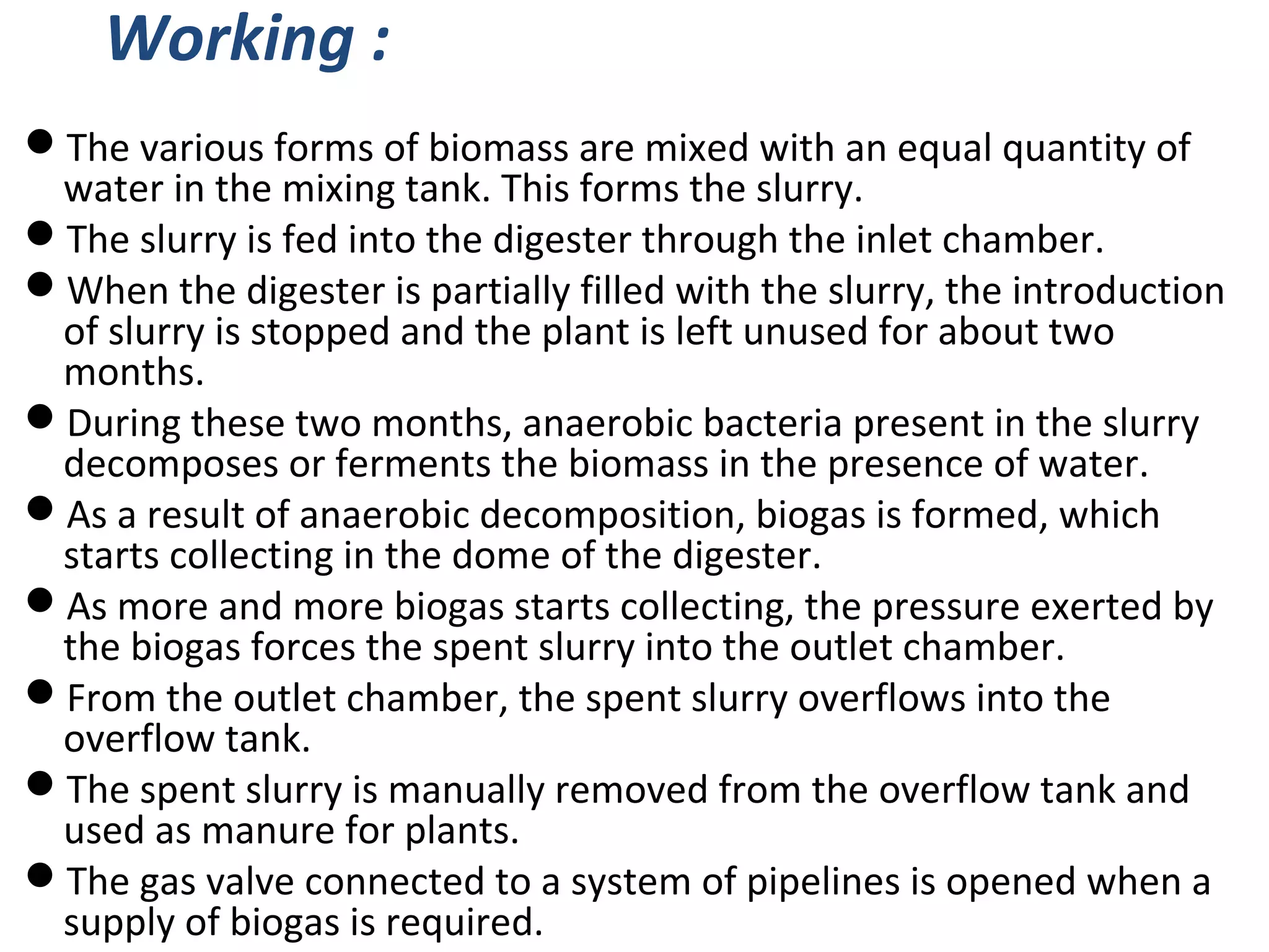 Biogas plant by rishi | PPT