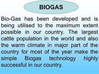Biogas 1.its all bout biogass with structure details | PPT