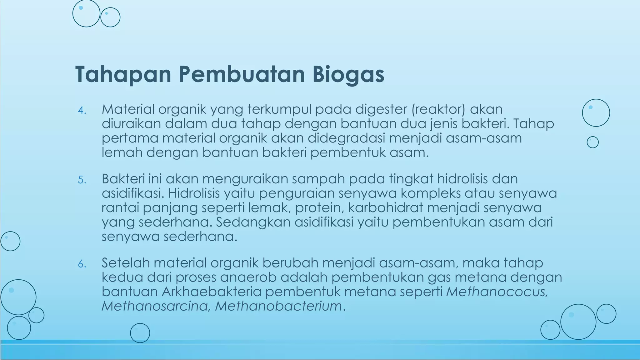 Proses Biogas Limbah Peternakan Sapi Potong (Biogas Process from Waste ...