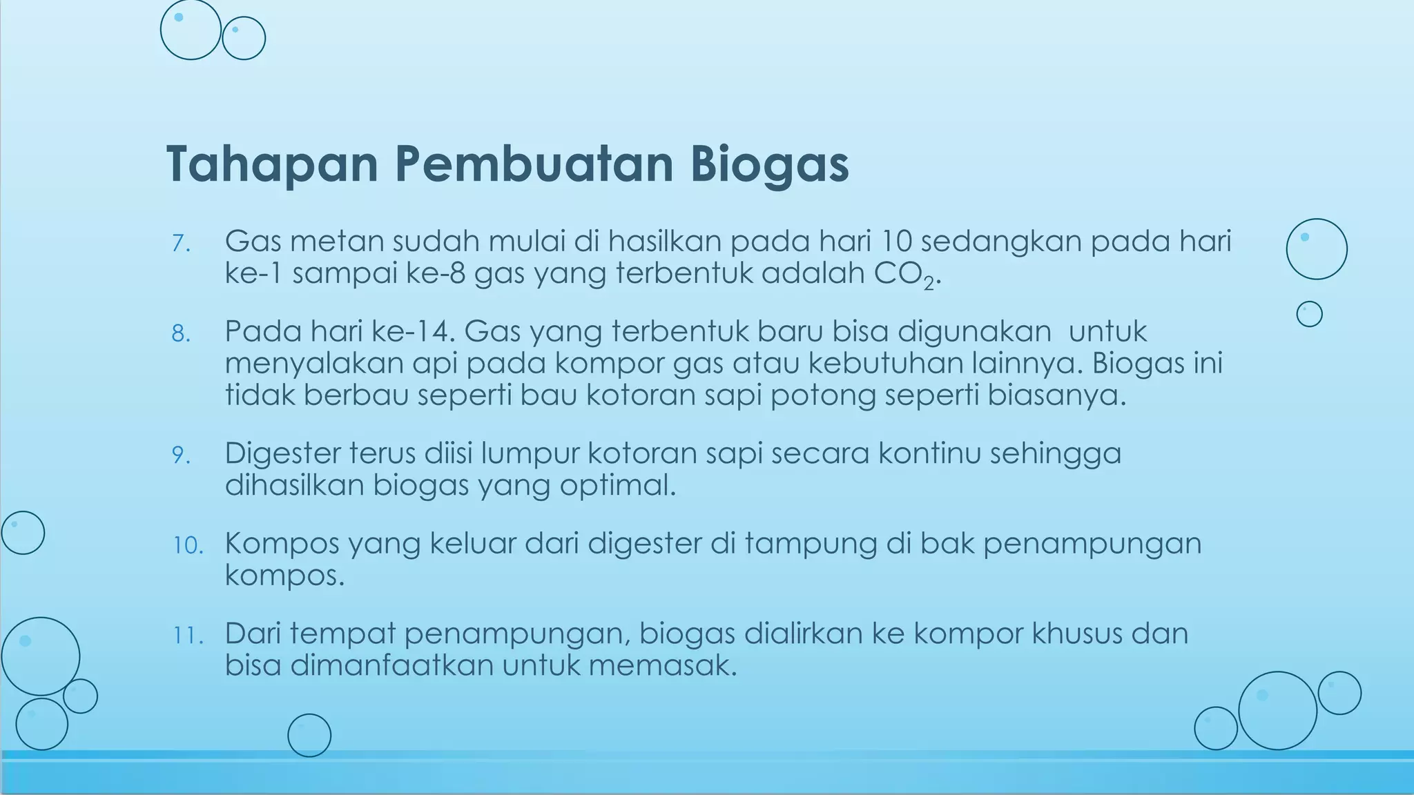 Proses Biogas Limbah Peternakan Sapi Potong (Biogas Process from Waste ...