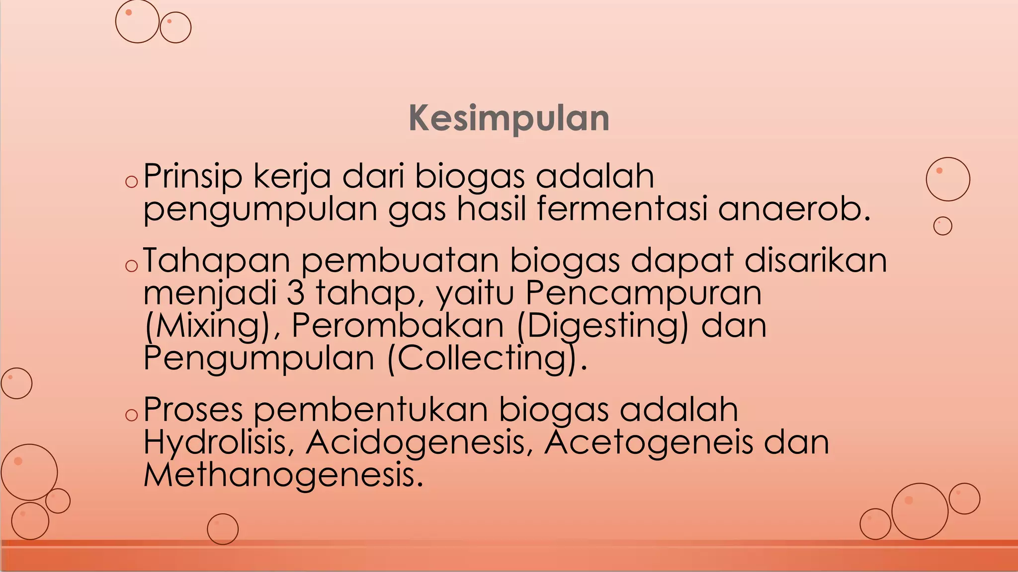Proses Biogas Limbah Peternakan Sapi Potong (Biogas Process from Waste ...