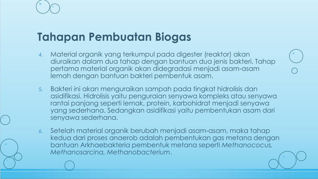 Proses Biogas Limbah Peternakan Sapi Potong (Biogas Process from Waste ...