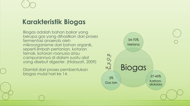 Proses Biogas Limbah Peternakan Sapi Potong (Biogas Process from Waste ...