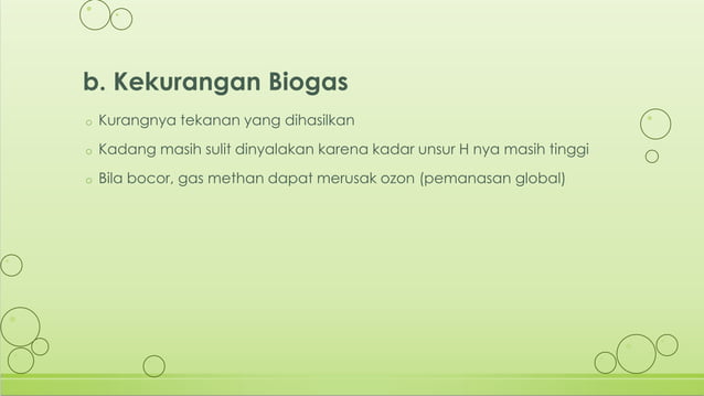 Proses Biogas Limbah Peternakan Sapi Potong (Biogas Process from Waste ...