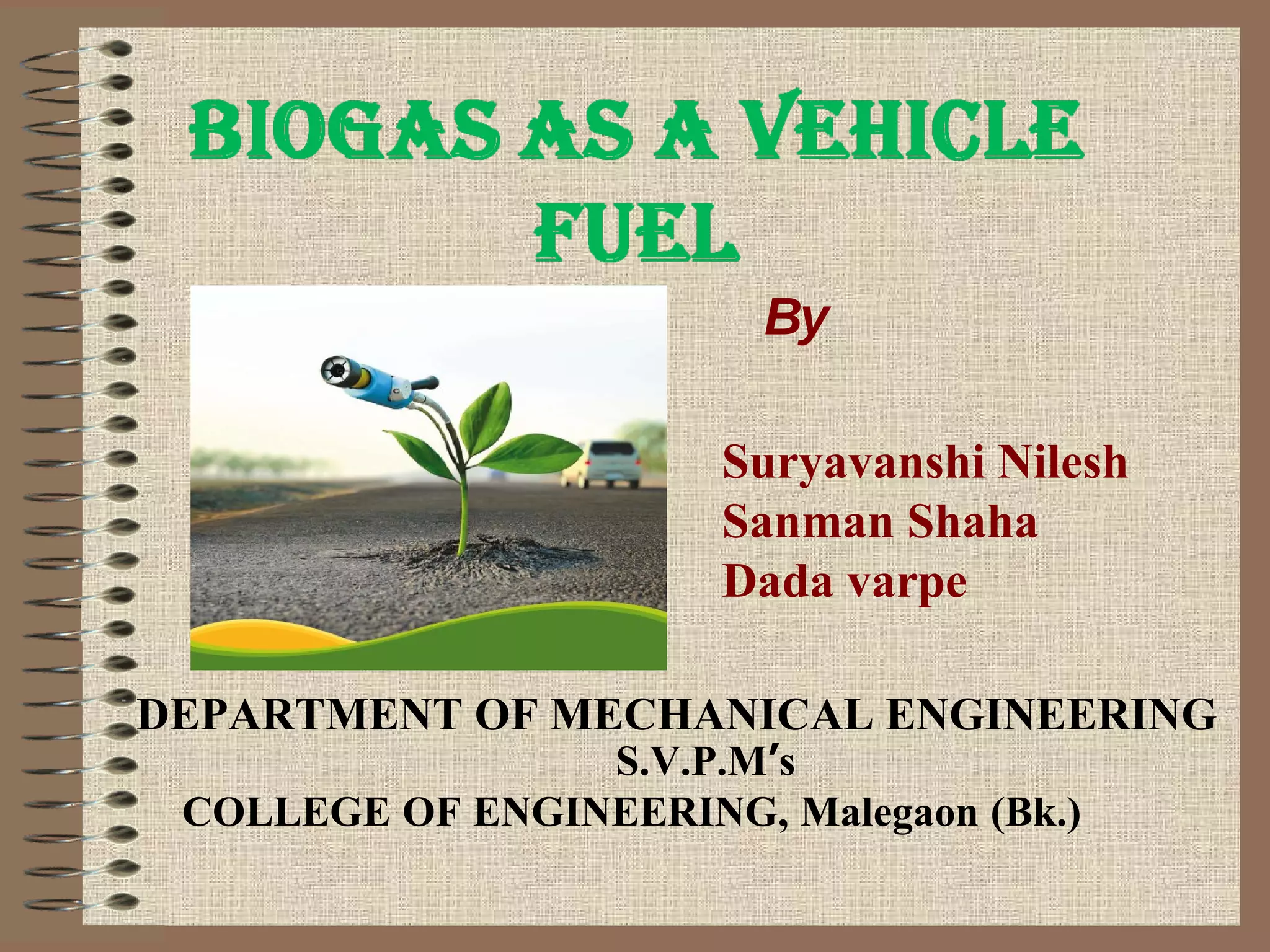 Biogas as a vehicle fuel | PDF | Chemistry | Science