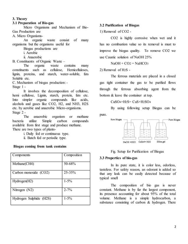 Biogas as a vehicle fuel | DOCX | Power and Energy Industry | Industries