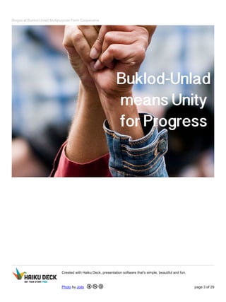 Biogas at buklod unlad multipurpose farm cooperative | PDF