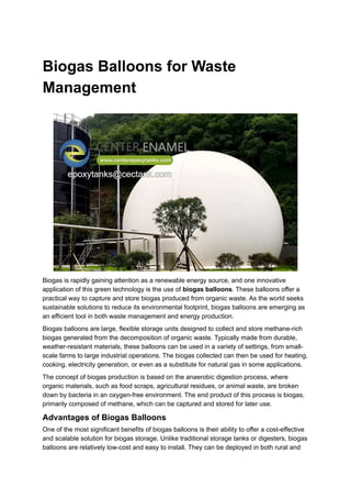 Biogas Balloons for Waste Management.docx