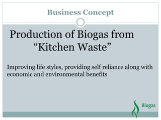 Biogas plant | PPT