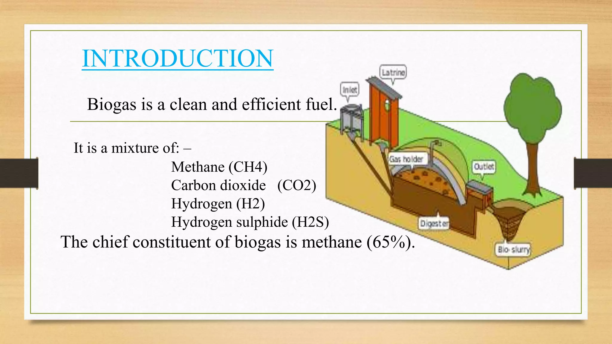 Biogas plant | PPTX