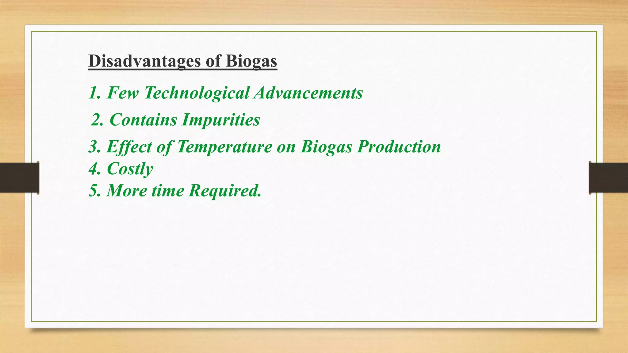 Biogas plant | PPTX
