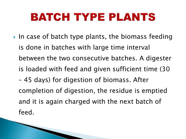 Biogas plant & types of bio gas plant | PPTX | Chemistry | Science
