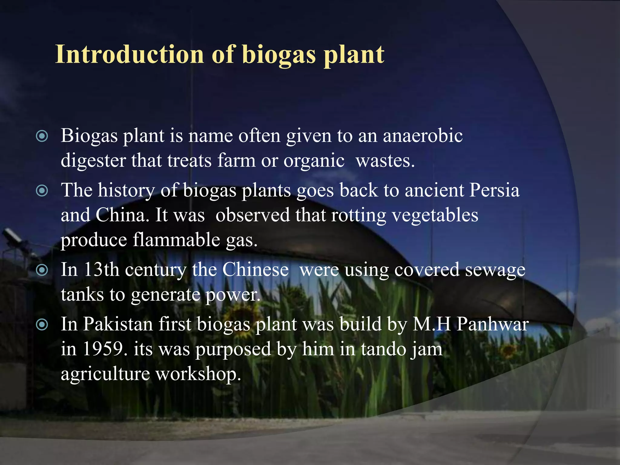 Biogas plant designs and engery calculations by ali saqlain | PPTX