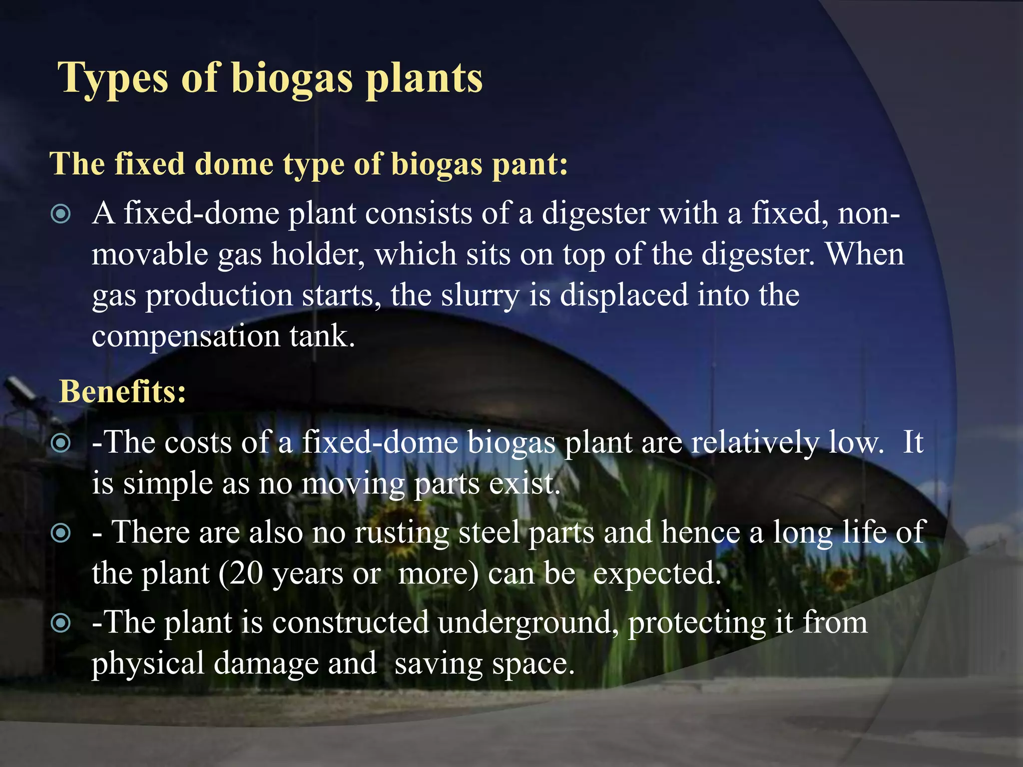 Biogas plant designs and engery calculations by ali saqlain | PPTX